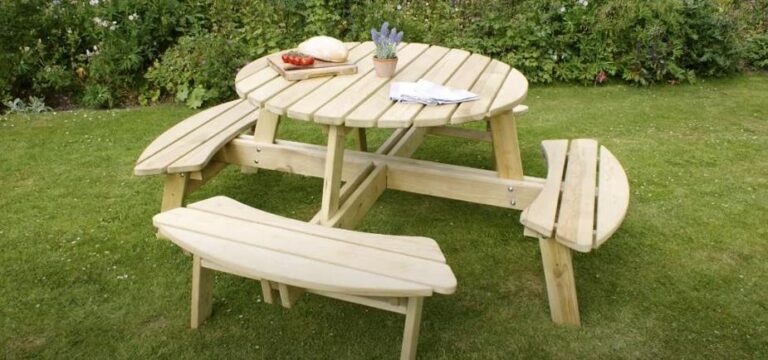 How Big Is A Picnic Table: Picnic Table Dimensions Guide